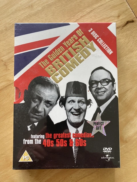 GOLDEN YEARS OF British Comedy - 40s/50s/60s (Box Set) (DVD, 2005) £8. ...