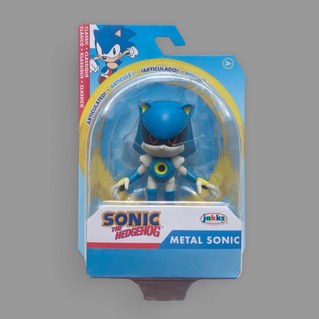 CLASSIC METAL SONIC 2.5 Inch - Sonic The Hedgehog JAKKS FIGURE SEGA ...