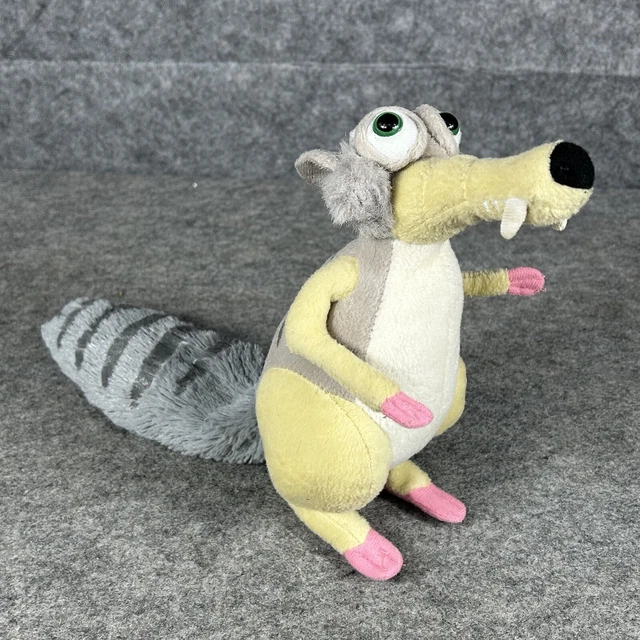 ICE AGE 3 Dawn Of Dinosaurs Scrat The Squirrel Soft Toy Teddy £14.25 ...