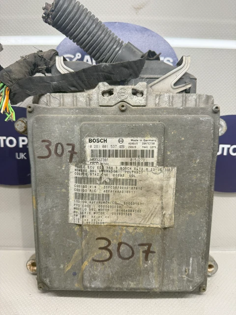 IVECO DAILY III 2.8 Crd Bosch Ecu Engine Control Unit 0281001537 / ...