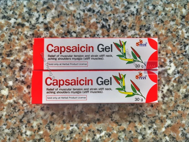 PAIN RELIEF CAPSAICIN Gel Rheumatoid Arthritis Capsicum SAVE 30%! £17. ...