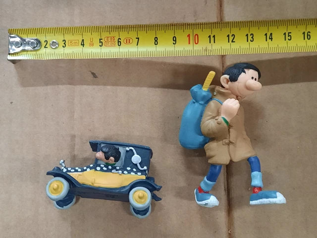 GASTON LAGAFFE - Figurine PVC Plastoy - Gaston en voiture + a pied EUR ... GASTON LAGAFFE - Figurine PVC Plastoy - Gaston en voiture + a pied EUR ...