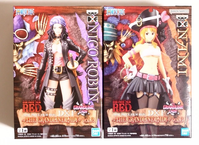 ONE PIECE FILM RED Figure Nico Robin Nami DXF THE GRANDLINE LADY Set of 2 EUR 74,32 - PicClick IT