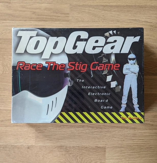 TOP GEAR BBC, Race The Stig Interactive Board game, Sealed, Retired £25 ...