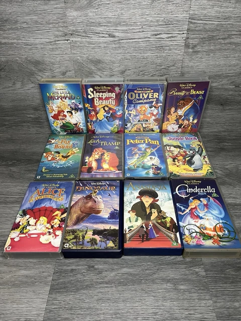 WALT DISNEY CLASSICS VHS Bundle x 12 Disney Video Tape Collection EUR ...