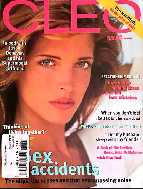 CLEO MAGAZINE JUNE 1995 STEPHANIE SEYMOUR £79.95 - PicClick UK