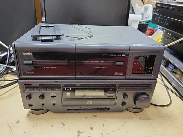 SANYO DC-SF3 HOME Audio System - Needs Attention Spares Or Repairs £34.99 - PicClick UK