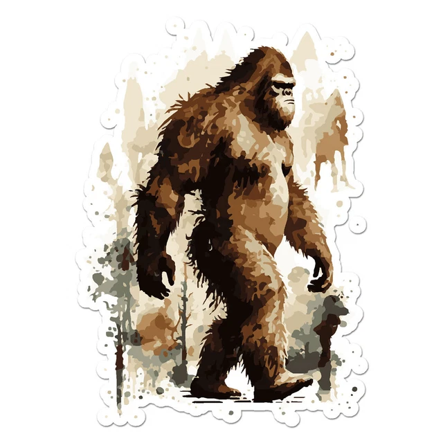YETI BIGFOOT SASQUATCH Vinyl Decal Sticker - ebn9260 $5.95 - PicClick