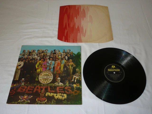 The Beatles Sgt Peppers Lonely Hearts Club Band Vinyl Record 1st Press