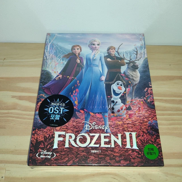 FROZEN 2 FULLSLIP STEELBOOK [Blu-ray] - SM Life Design - RARE - NEUF ...