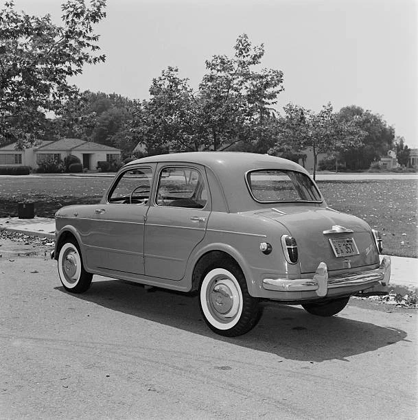 1957 FIAT 1100 Standard Model Road Test 5 Motor Racing Old Photo $9.00 ...