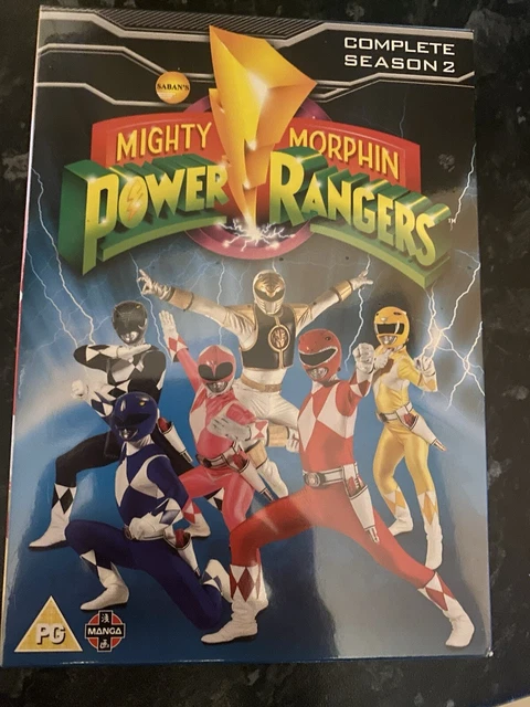MIGHTY MORPHIN POWER Rangers: Complete Season 2 DVD (2017) - NEW SEALED ...
