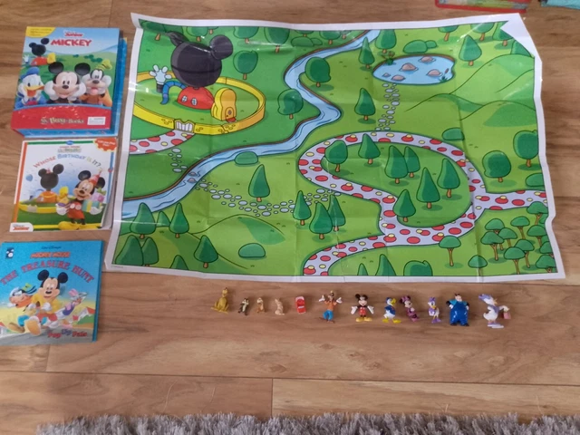 DISNEY MICKEY MOUSE My Busy Books + 2 Mickey books (pop out & lift and ...