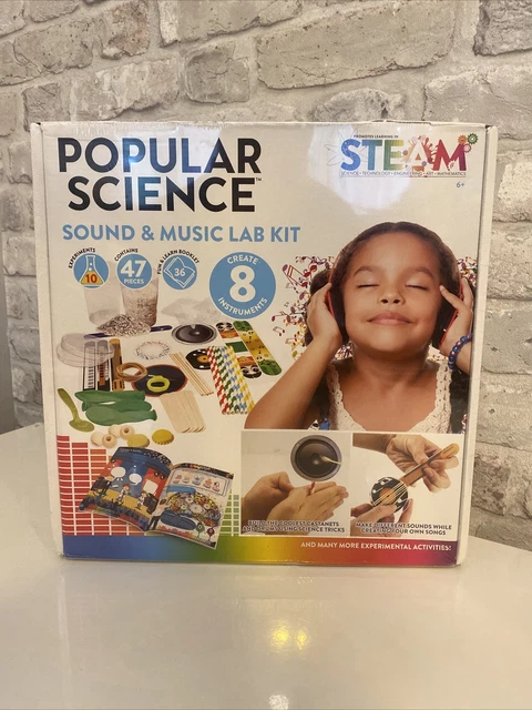 POPULAR SCIENCE SOUND & Music Lab Kit Toy - Create Instruments ...