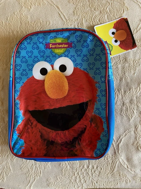 SESAME STREET FURCHESTER Hotel CBeebies Elmo School bag Backpack New £3 ...