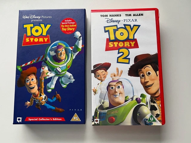 TOY STORY (COLLECTOR'S edition) + Toy Story 2 VHS | Tested + working £8 ...