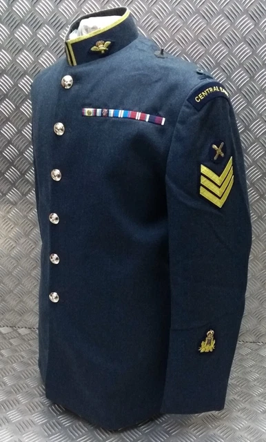 RAF NO9 JACKET Central Band Uniform Dress British Air Force Blue Colour ...