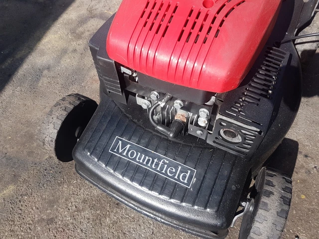 MOUNTFIELD LAWN MOWER Replacement Vinyl Decal/Sticker Silver/Black £6. ...