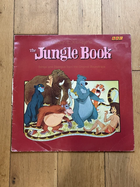 THE JUNGLE BOOK Original Soundtrack - Walt Disney - Vinyl Album Record ...