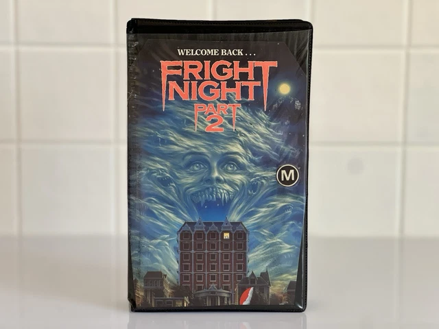 FRIGHT NIGHT: PART 2 (1989) VHS Tape Horror - Coffin Case Slick Cut ...