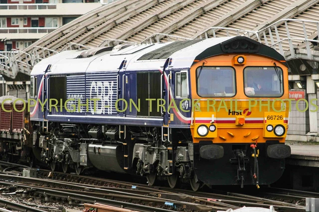 UK RAILWAY PHOTOGRAPH Of Class 66 66726. Rm66-950 £1.70 - PicClick UK