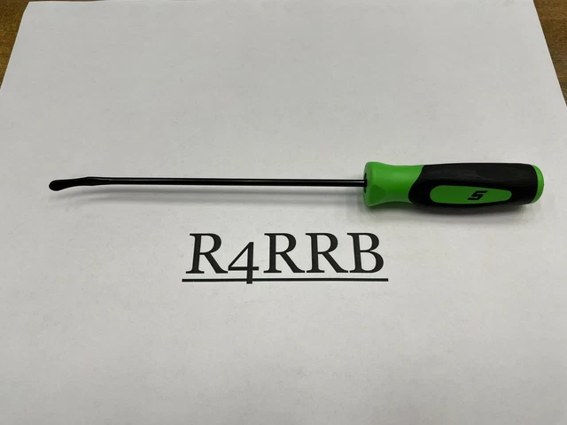 SNAP-ON TOOLS USA NEW GREEN 8" Mini Soft Grip Spoon Seal Removal Tool ...