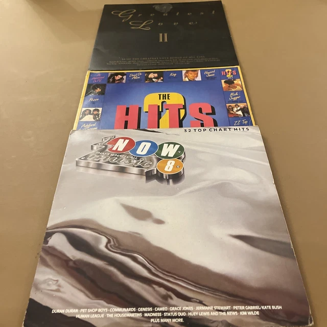 NOW THAT'S WHAT I Call Music 8 & THE HITS ALBUM & The Greatest Love 2 ...