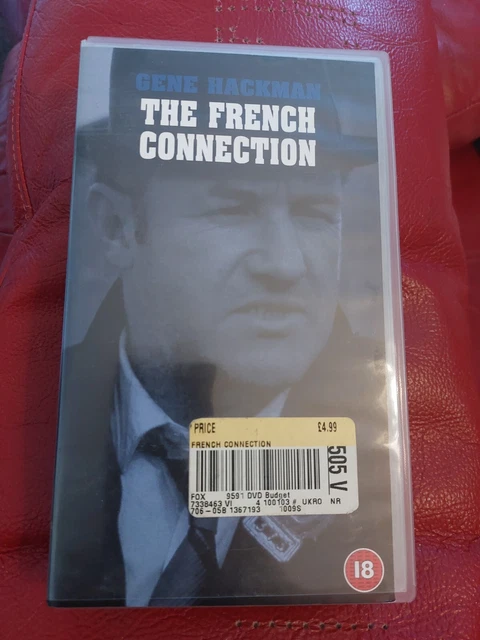 VHS VIDEO, THE French Connection, Featuring Gene Hackman, Roy Scheider ...