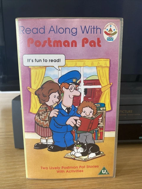 POSTMAN PAT - Read Along with Postman Pat - VHS_rare £29.99 - PicClick UK
