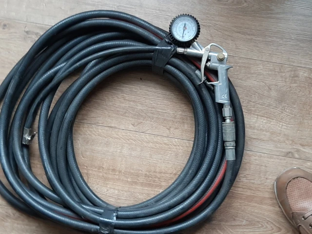 TYRE INFLATOR AND Pressure Gauge Gun For Use with Air Compressor, house ...