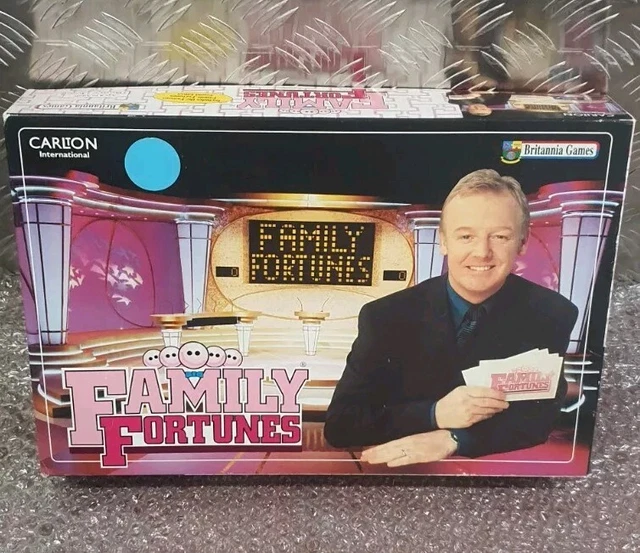 FAMILY FORTUNES BOARD Game Britannia Carlton ITV 2001 Sealed - See ...