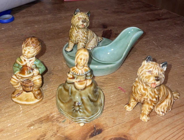 VINTAGE 1950'S WADE Job Lot Pipe Stand & 3 Whimsies £6.00 - PicClick UK
