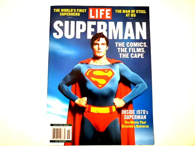 LIFE MAGAZINE: SUPERMAN World's First Superhero Man Of Steel At 85 ...