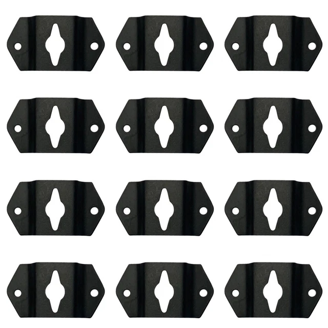 20PCS SPEAKER HANGER Plate Speaker Hanger Connector Iron Wall Mount ...