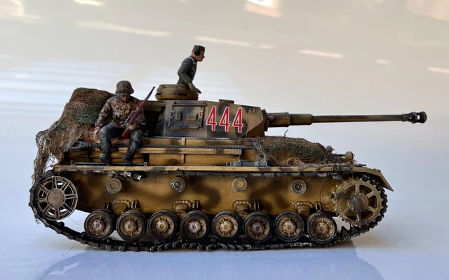 1:35 PZKPFW IV Ausf G SdKfz 161/2 Tamiya Model Kit gebaut pro built WW2 ...