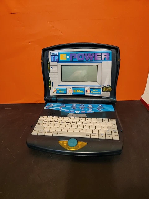 RARE VINTAGE VTECH EP E-Power Teal Translucent Laptop ~ Tested ...