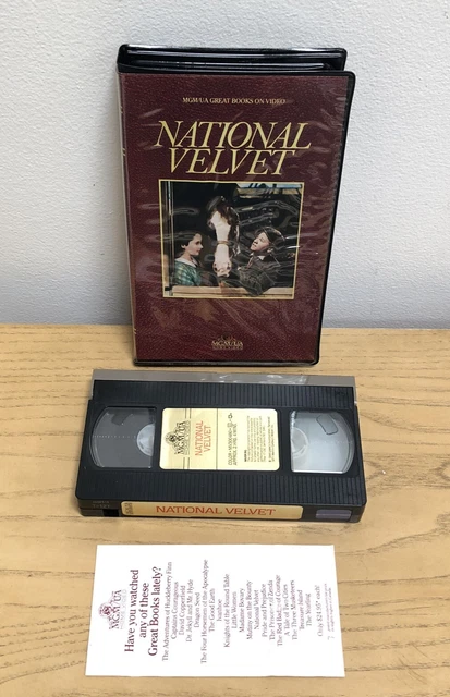 NATIONAL VELVET 1985 First Release MGM/US Liz Taylor Vhs Video £8.81 ...