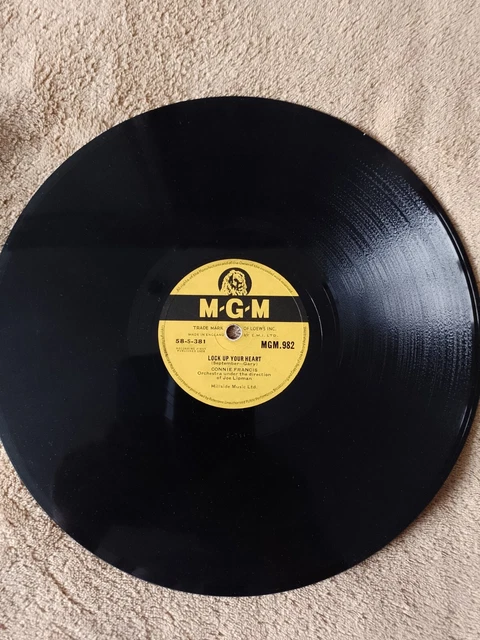 CONNIE FRANCIS--I'M SORRY I MADE YOU CRY---78u/min Schallplatte EUR 11 ...