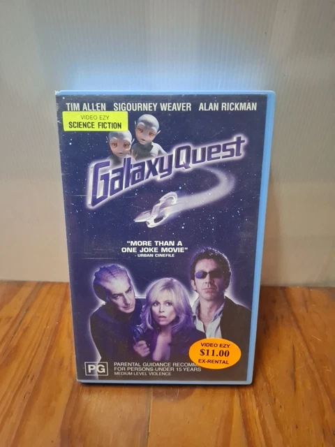 GALAXY QUEST VHS 1999 Sci Fi Comedy Sigourney Weaver Tim Allen Ex ...