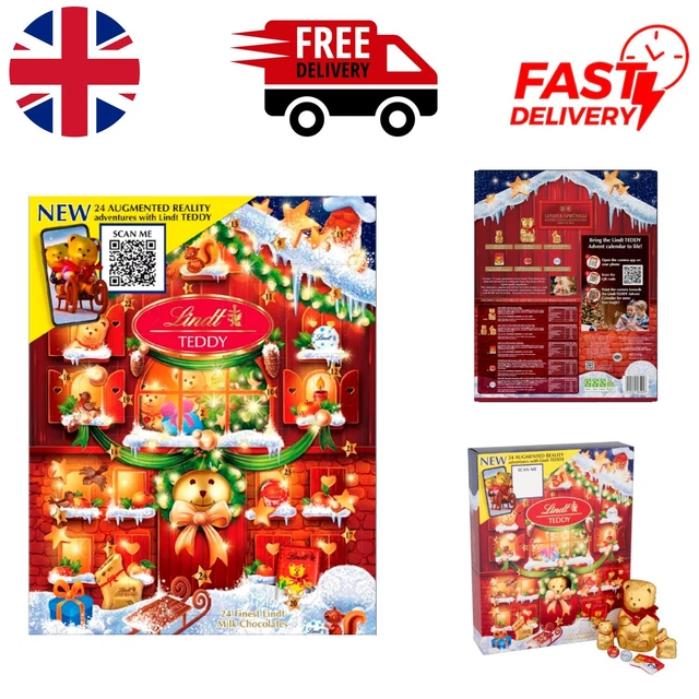 TEDDY MILK CHOCOLATE Advent Calendar 2025 - 24 Indulgent Treats for ...
