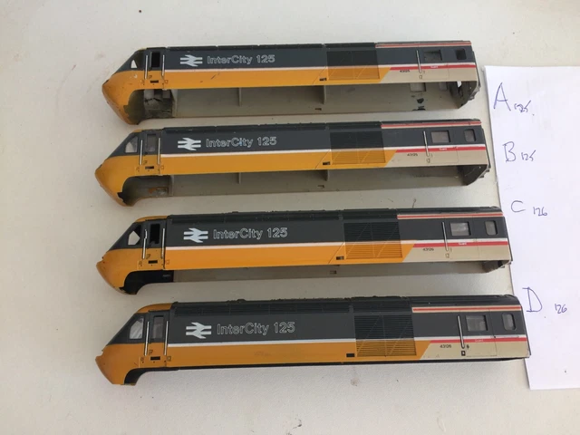 A HORNBY HST Intercity 125 43125 & 43126 Diesel Locomotive Body Choice ...