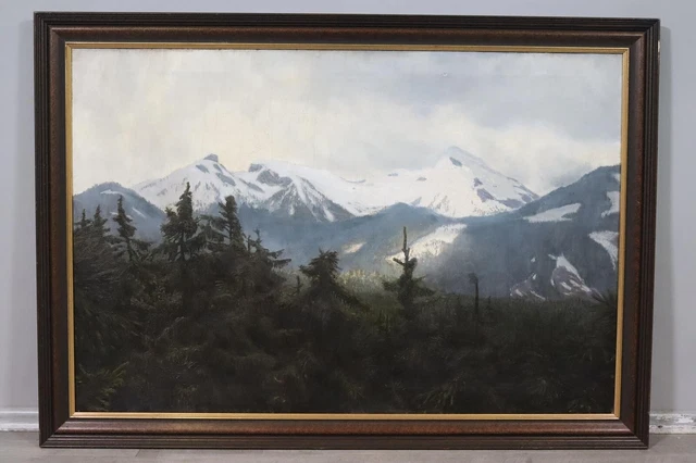 GRANDE DIPINTO A olio firmato Erich RIEFSTAHL (1862-1920) (MÖ4967) EUR ...