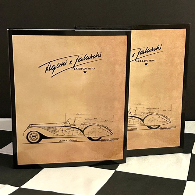 FIGONI ON DELAHAYE Book New Joseph Figoni Falaschi Coach Builder Design ...