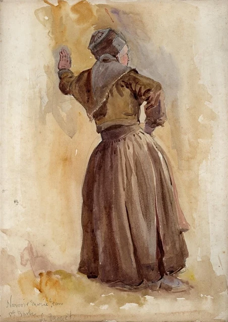 ALFRED CROWDY LOVETT - Watercolour Painting - Sainte Barbe Le Faouet ...