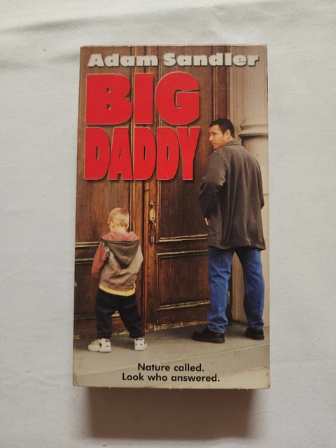 BIG DADDY ADAM Sandler VHS Bande, Complet / Tested Voir Photos (VHS35 ...