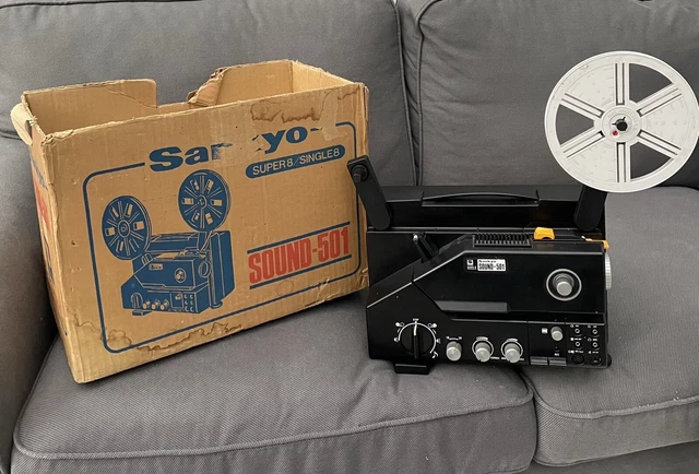 SANKYO 501 SUPER 8 Cine Film SOUND PROJECTOR Fully Working £58.00 ...