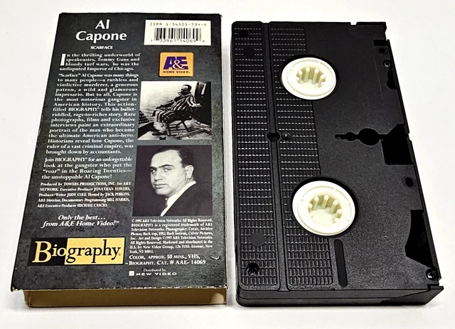 AL CAPONE SCARFACE VHS 1995 A&E Biography £12.71 - PicClick UK