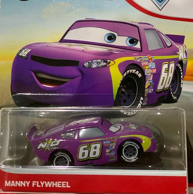 VOITURES DISNEY PIXAR "Manny Flywheel A.k.a. N2O Cola » Metal Series ...