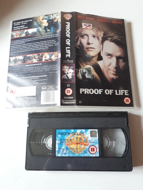 PROOF OF LIFE VHS Video Cassette UK pal NEW SEALED £5.00 - PicClick UK