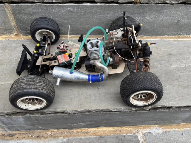 VINTAGE RC MARDAVE Stock Car With Thunder Tiger Nitro Pro Engine For ...